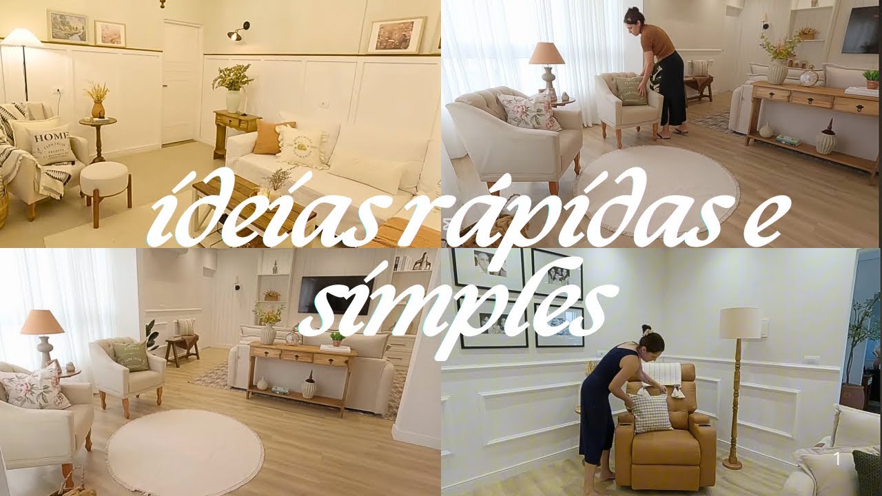 DECORANDO MINHA CASA IDEIAS E DICAS FÁCEIS PARA DEIXAR TUDO MAIS BONITO! - YouTube