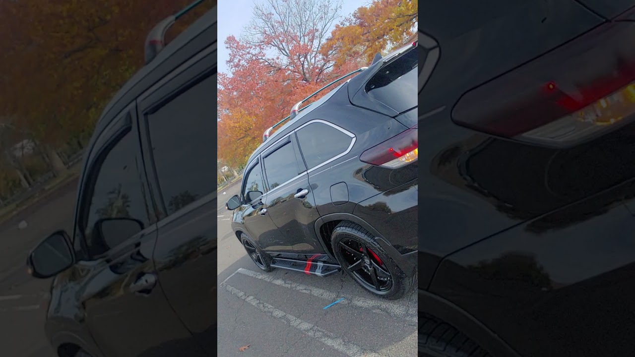 Toyota highlander on 20s modify - YouTube