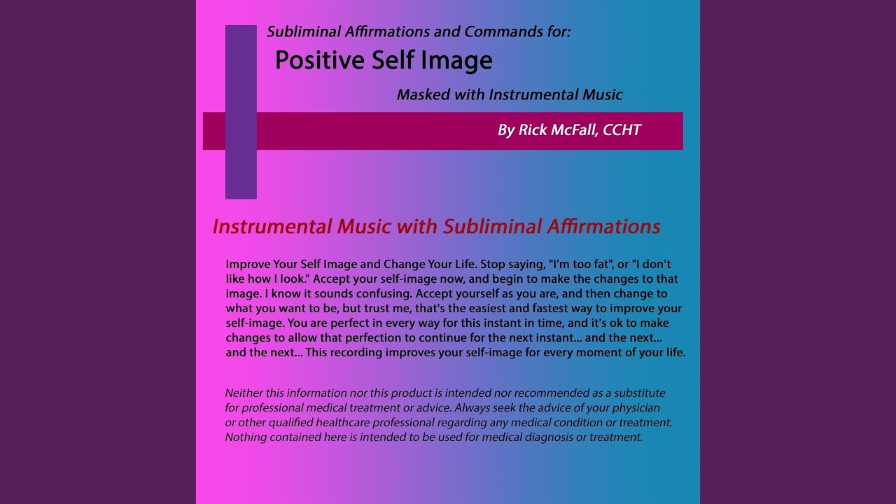 Positive Self Image: Music with Subliminal Affirmations Track 12 - YouTube
