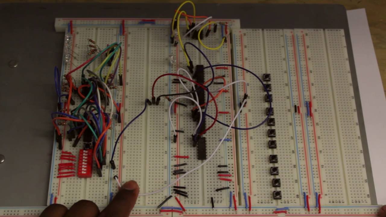 Creating a Bus | 8 Bit CPU Project - YouTube