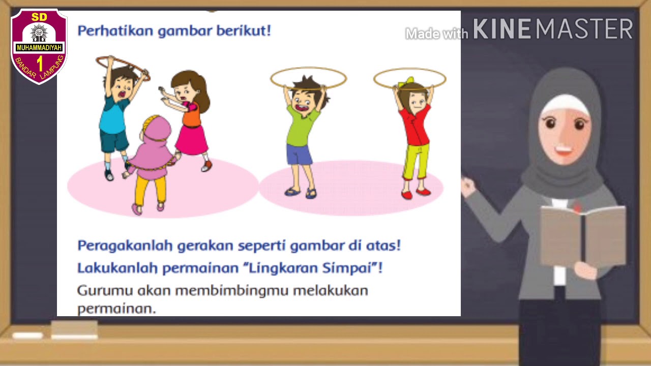 PJOK Kelas 2SD, Tema 2 Subtema 2. Bermain Lingkaran Simpai & Gerakan ...