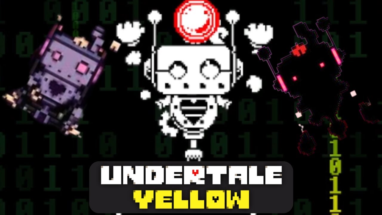 Attack of the Killer Robot 2 | Undertale Yellow #3 - YouTube