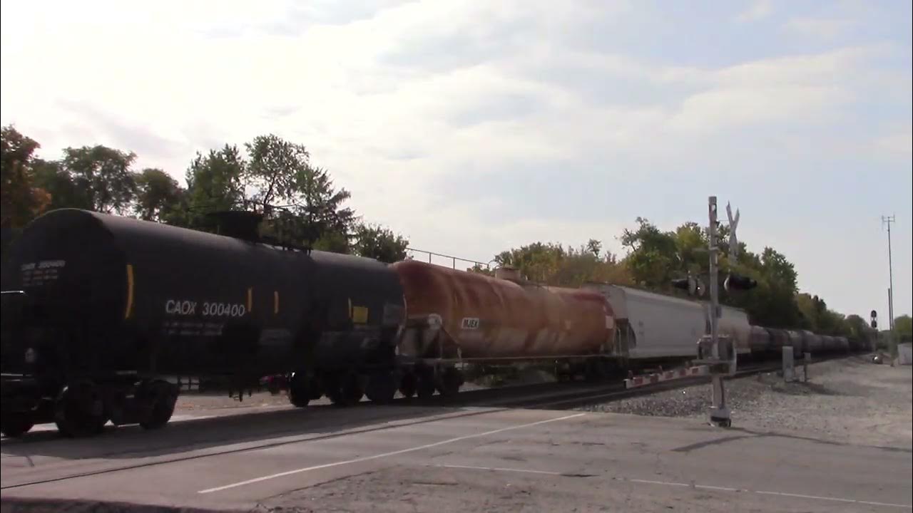 NORFOLK SOUTHERN GE AC44C6M Northbound Coil Steel Train - YouTube