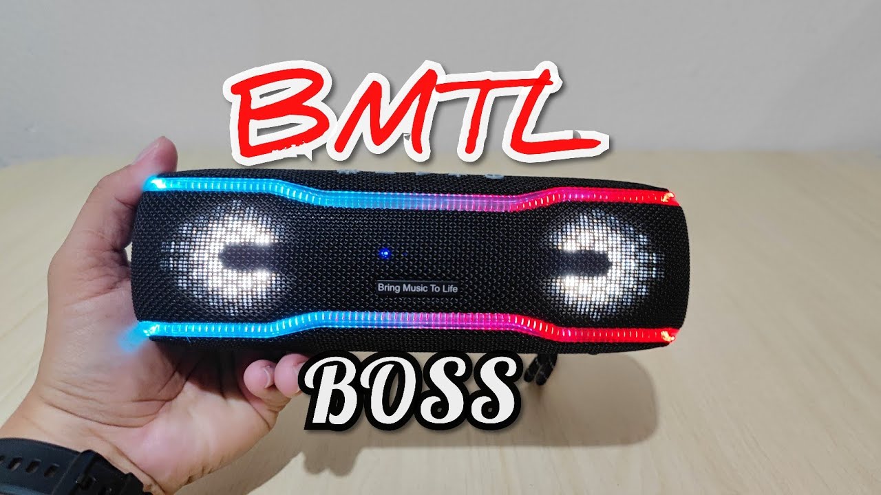 👌🏼😱Bocina Calidad Precio!! BMTL BOSS 30W, Unboxing, Prueba de Sonido y ...