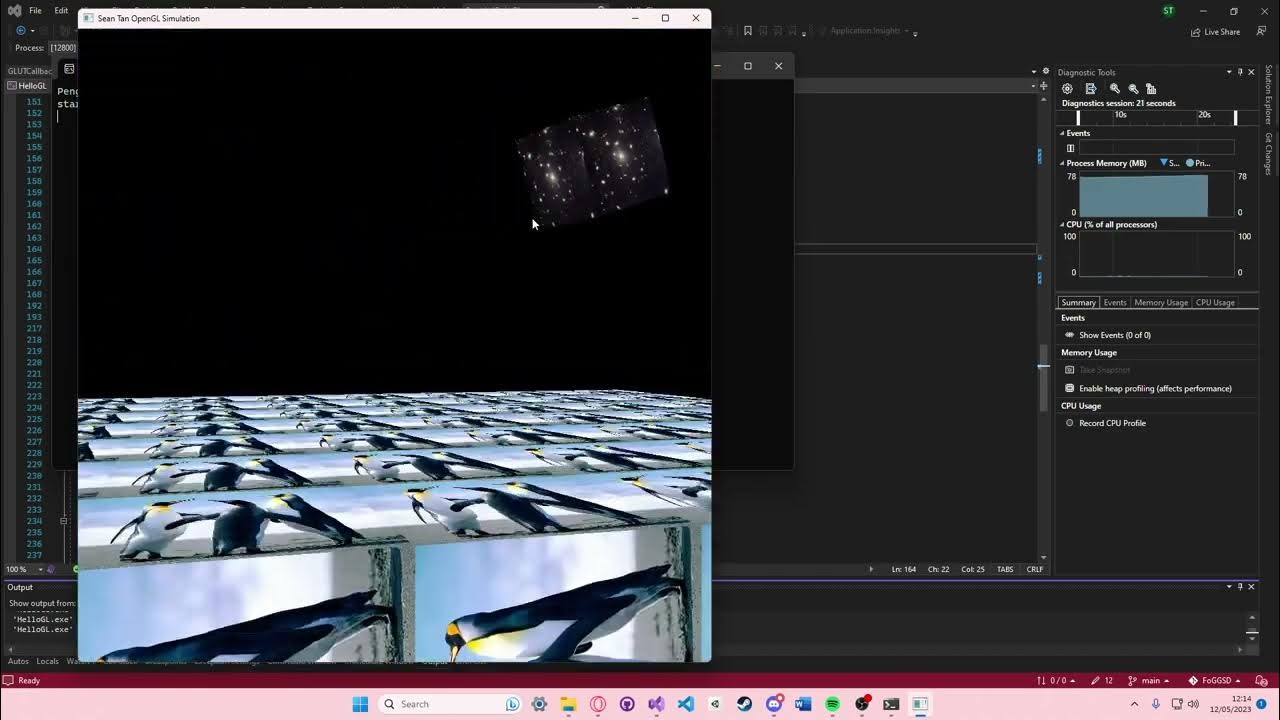 FOGGSD OpenGL Demo - "Simulation Scene Test" - YouTube
