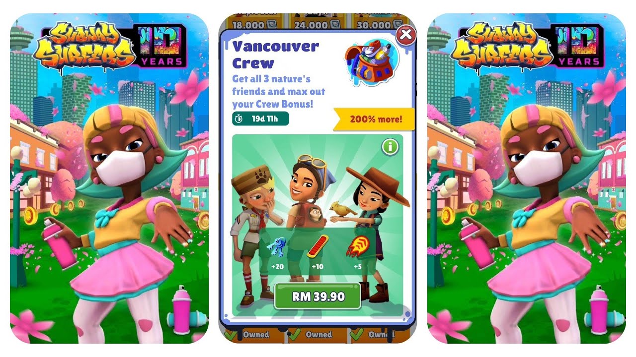 Subway Surfers Vancouver Crew 2022 - YouTube