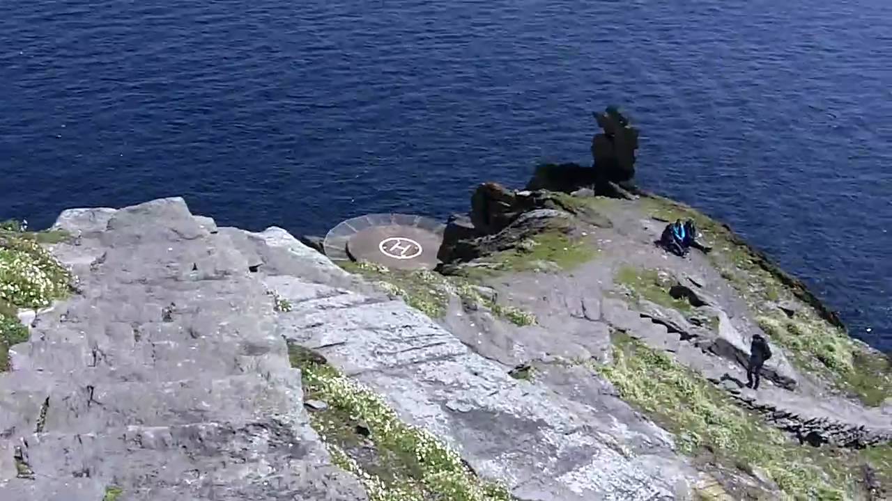 Skellig Michael - beginning climb - YouTube