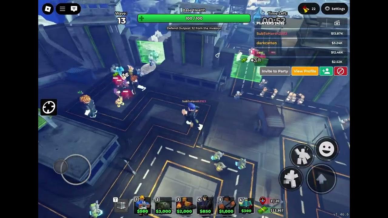 Beating TDS Frost Invasion (easy mode, roblox) - YouTube