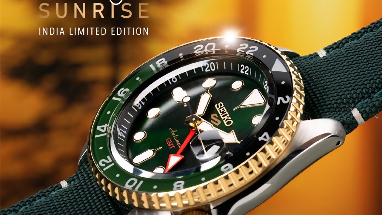 Seiko 5 forest green India limited edition 2025 # seiko India - YouTube