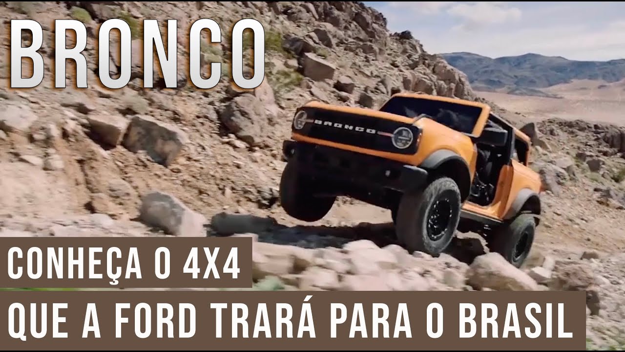 FORD BRONCO VIRÁ PARA O BRASIL - YouTube
