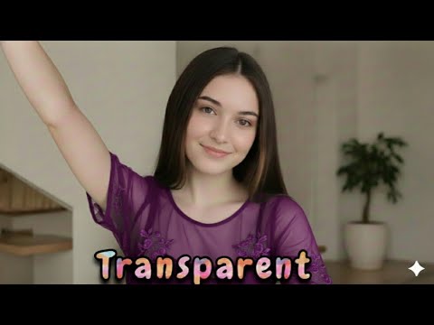 [4K] See-through transparent try-on haul | micro transparent lingerie & bikini try-on haul 2026