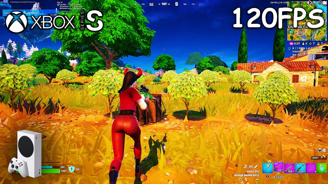 Xbox Series S - Fortnite Chapter 5 Zero Build | 1080p 120FPS - YouTube