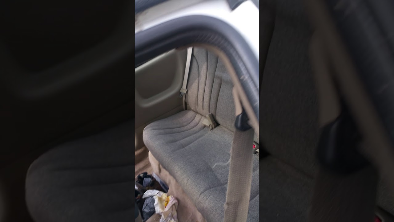 How to lower 04 Cavalier back seat. - YouTube