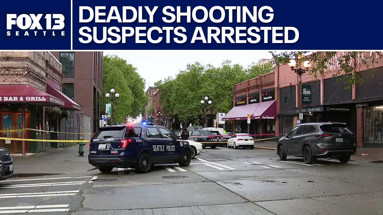 3 arrested in deadly Pioneer Square shooting - YouTube