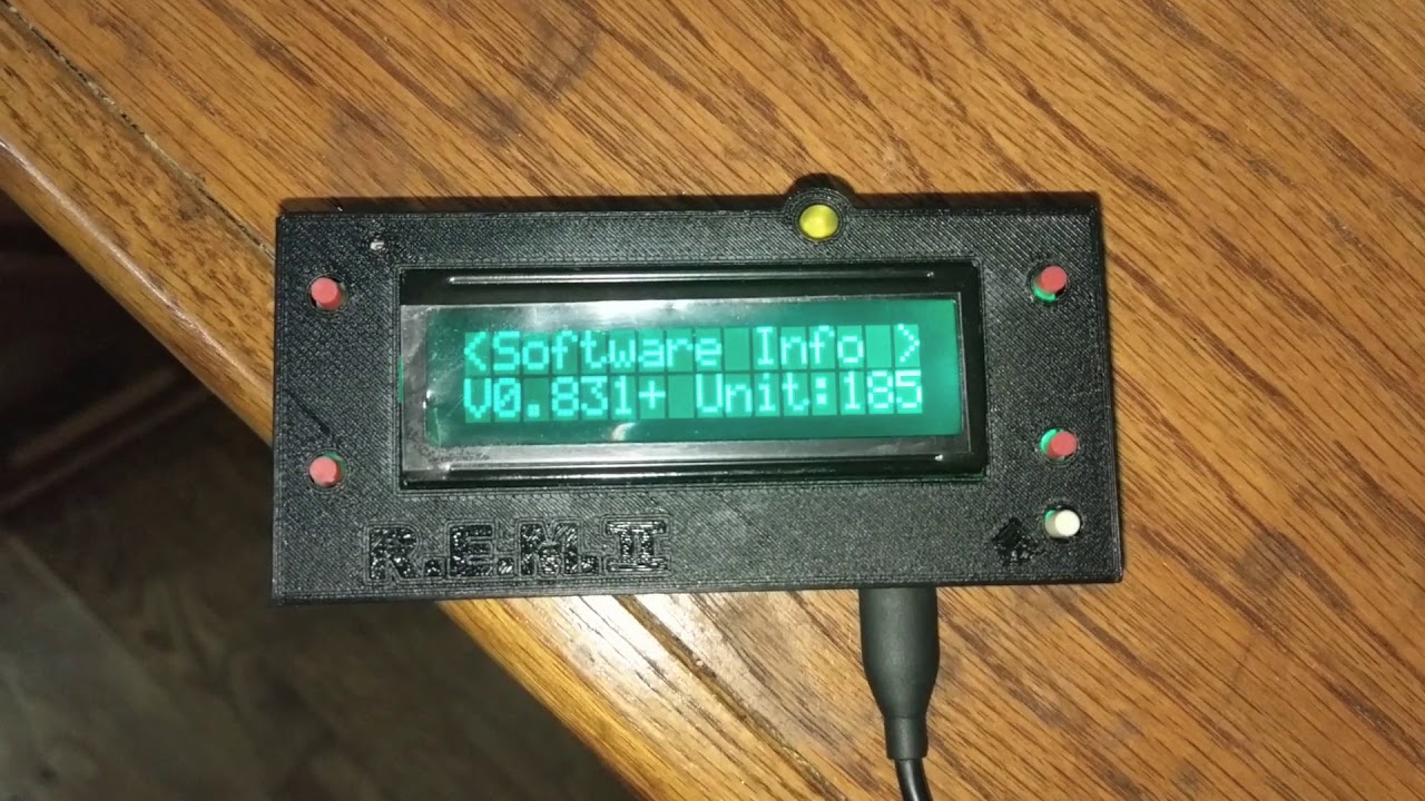 Updating Renix Engine Monitor II (v4) - YouTube