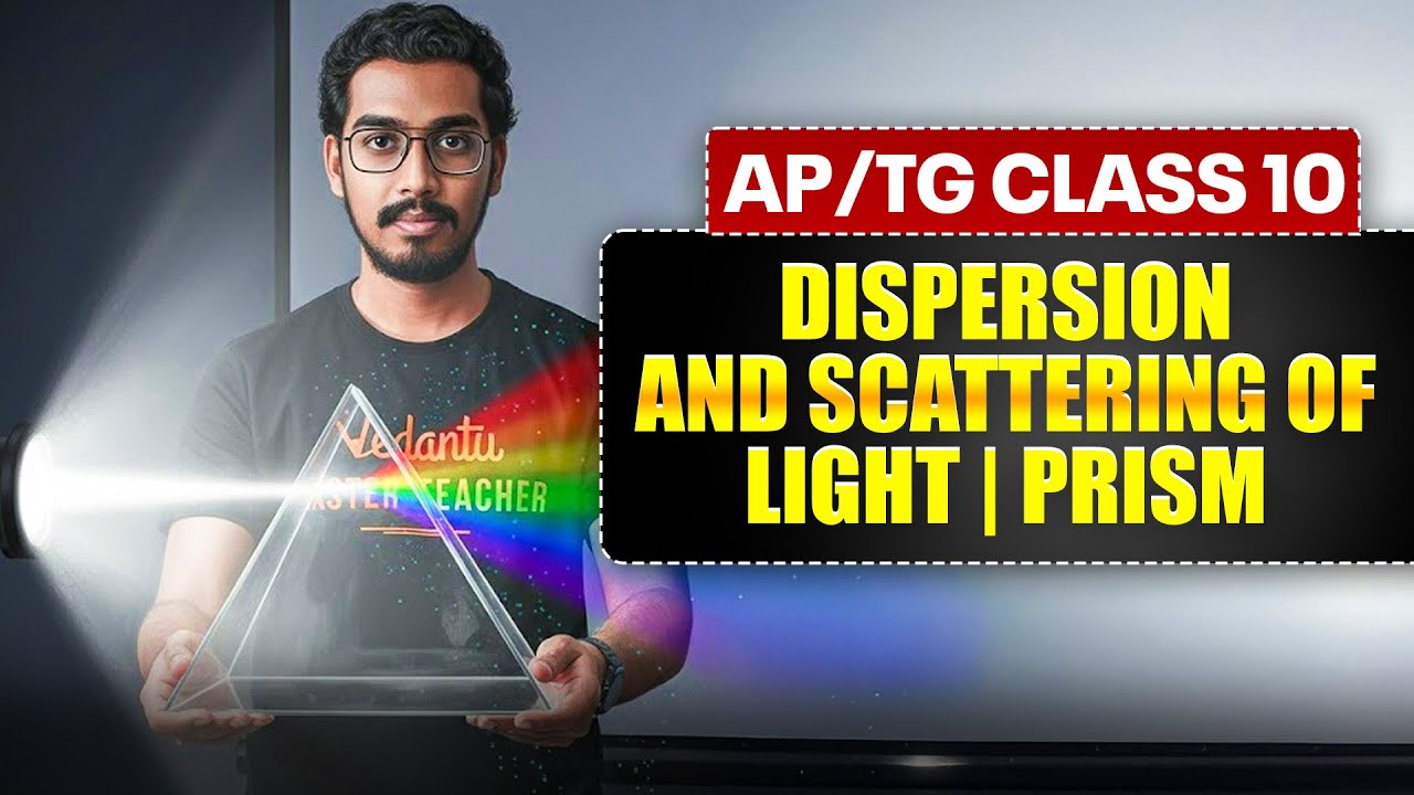 Dispersion & Scattering of Light | Prism Explained | Class 10 Physics ...