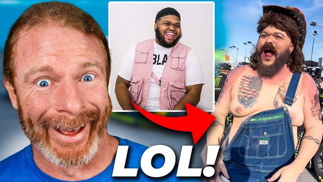 He Breaks the Internet With Whiteface! LOL - YouTube