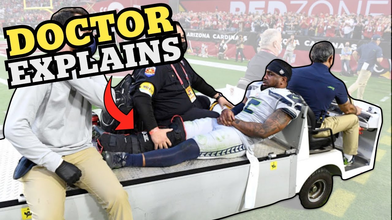 Too Severe for TV? Doctor Explains Quandre Diggs Injury - YouTube