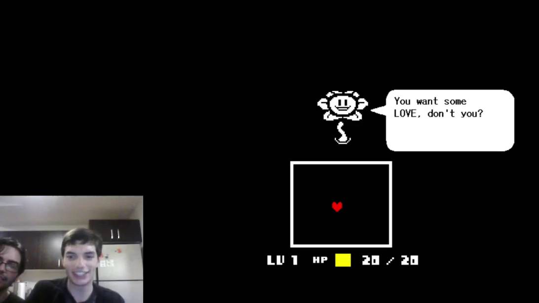 Undertale - Meeting Flowey Reaction - YouTube
