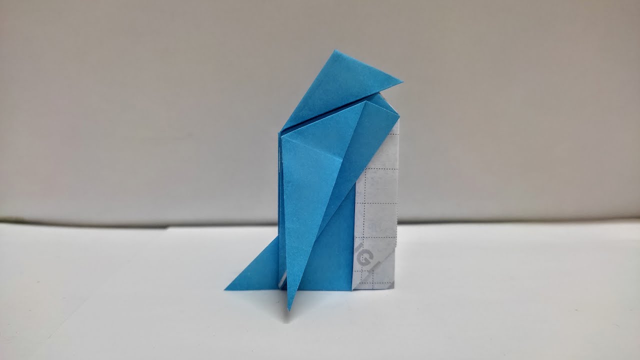 Origami Penguin Easy - How to make a paper Penguin easy step by step ...