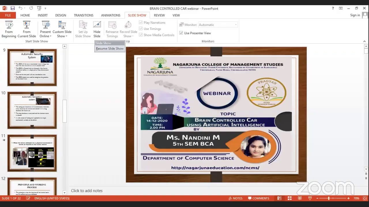 Webinar: Brain Controlled Car Using AI - YouTube