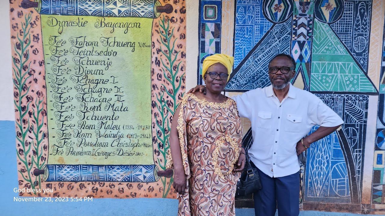 BAYANGAM/ Extrait rencontre avec le roi: SM POUOKAM Georges Désiré. Nov ...