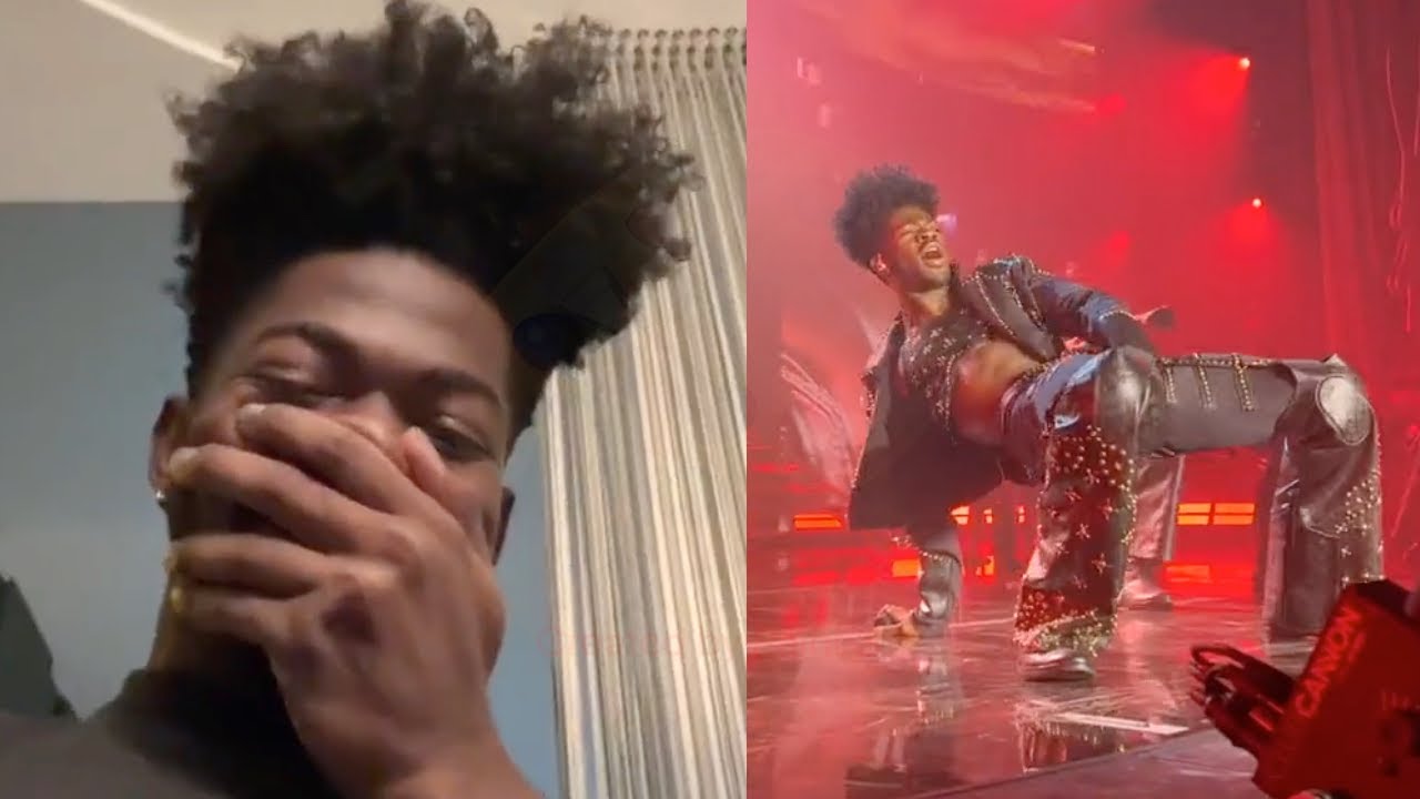 Lil Nas X Stops Concert For Washroom Break - YouTube