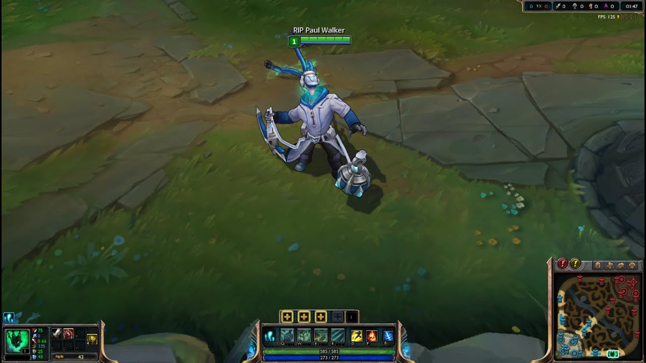 New SSW Thresh Skin - 750RP - In Game preview - PBE Server - 5.9 Patch ...