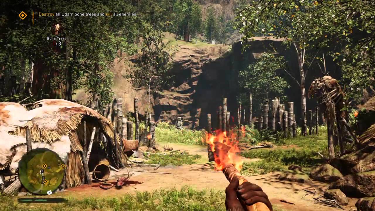 Far Cry® Primal taking over udam camp - YouTube