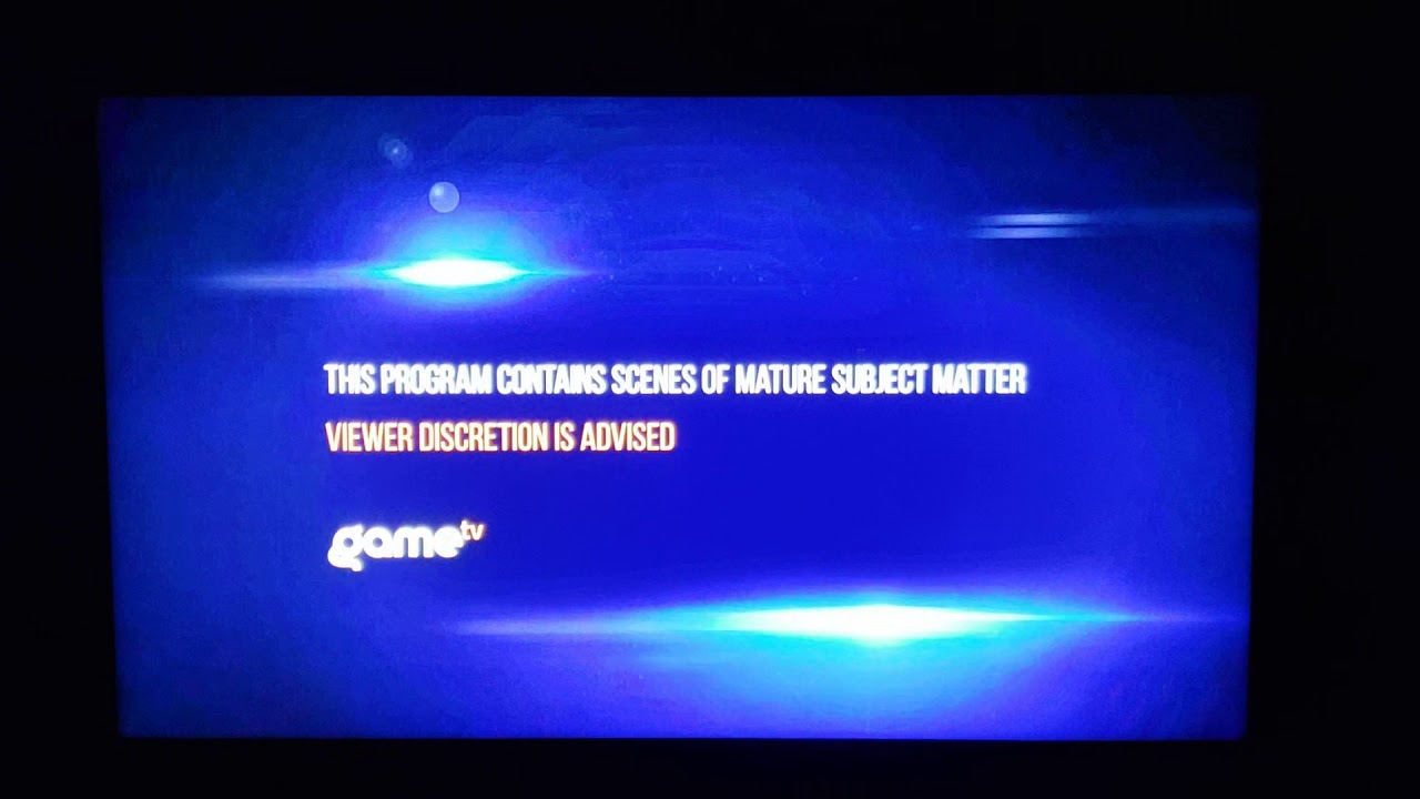 Game TV "Viewer Advisory" bumper (2021) - YouTube
