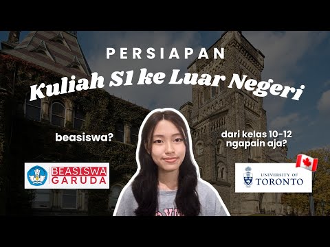 Persiapan Kuliah S1 di Luar Negeri dari Kelas 10–12 SMA (+ my stats, awards, ECs) 📚🌍