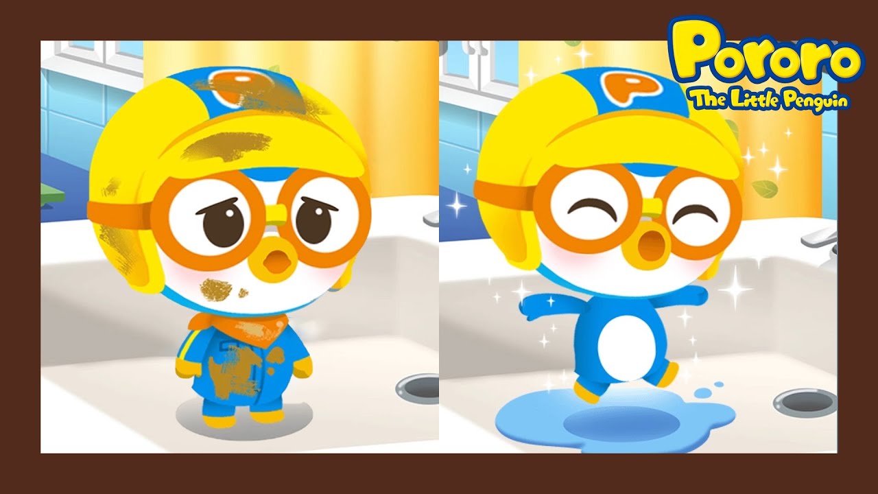 Bath with Pororo ! | Kids Habit | Learn Healthy Habits for Kids | Kids ...