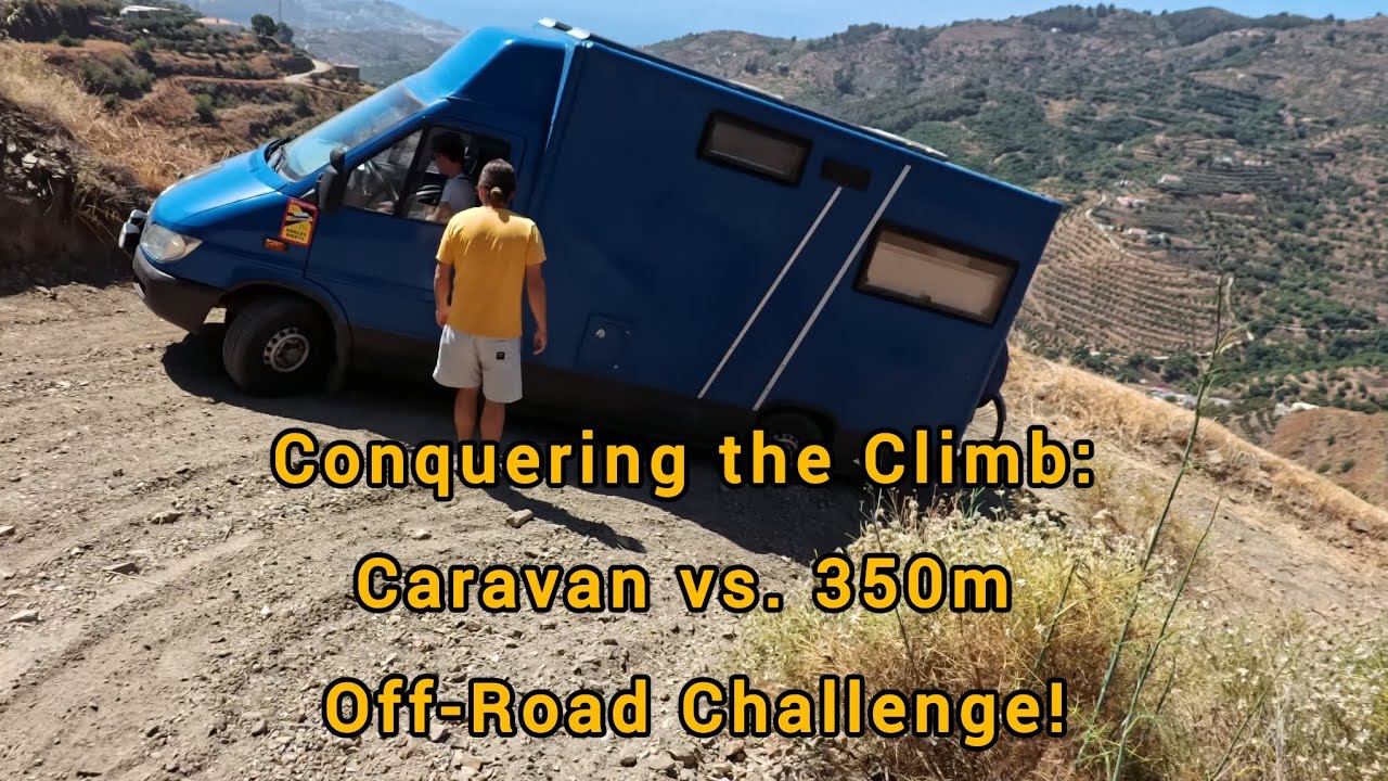 Off-Grid Challenge: Driving a Caravan 350 Meters Uphill! - YouTube