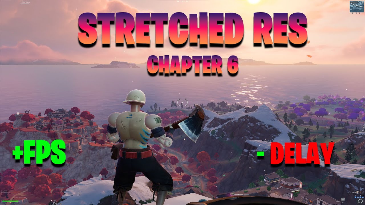 How To Get A STRETCHED RESOLUTION In Fortnite Chapter 6! (UPDATED 2025 ...