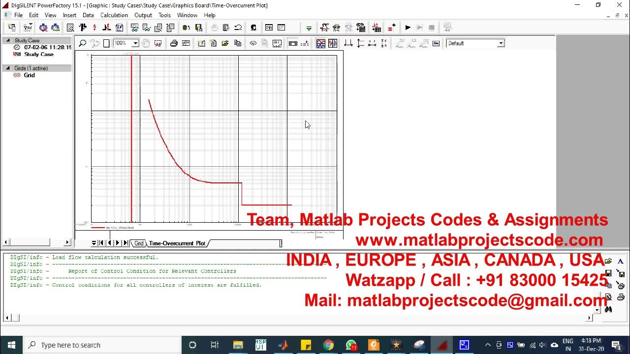 Implementation of Time overcurrent protection using DigSilent ...