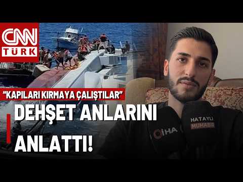 Girne'deki Gemi Faciasında Neler Oldu? Faciadan Kurtulan Kürşat Bahadır Dehşet Anlarını Anlattı!