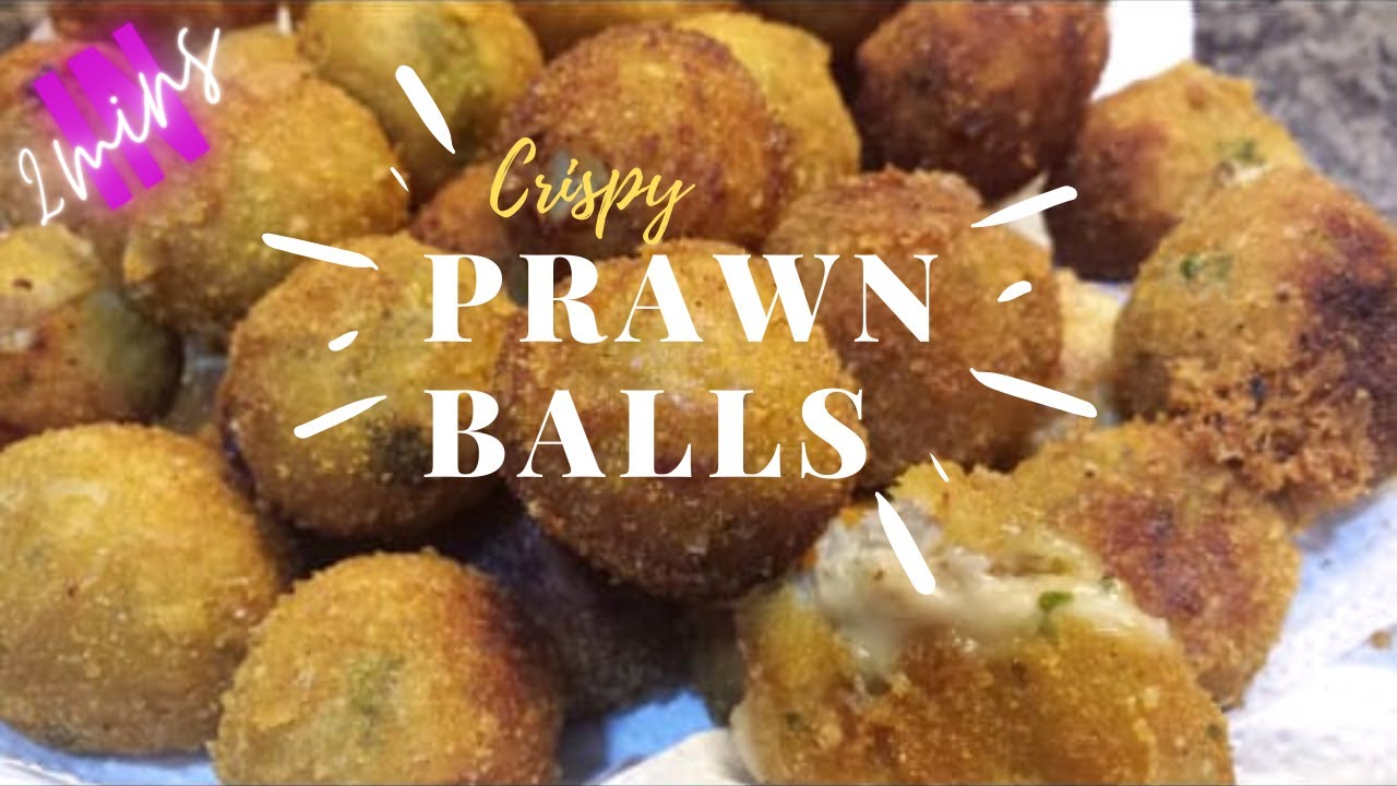 Crispy Prawn Balls | seafood recipes | easy-to-cook | howtomake prawn ...