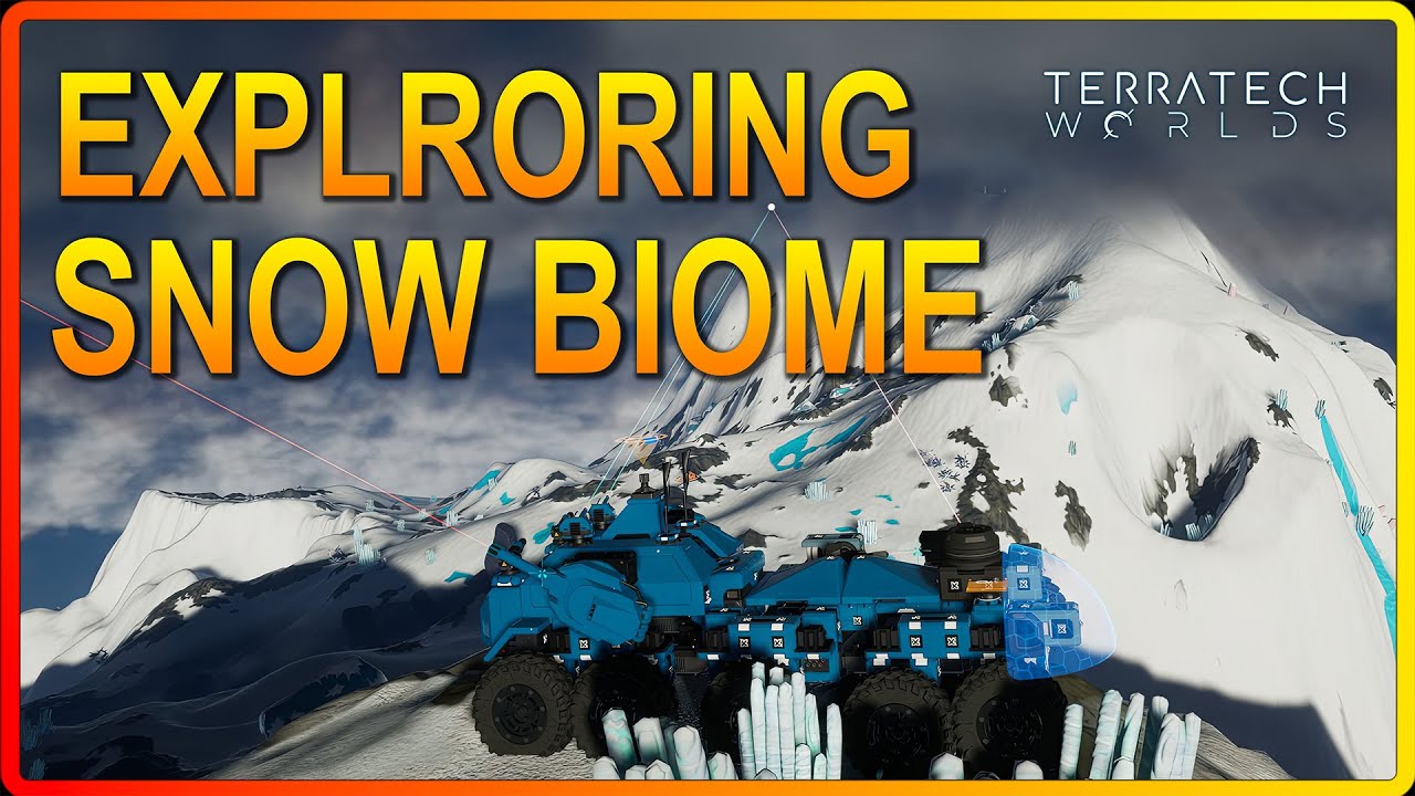 Venturing Into The SNOW Biome & and MASSIVE Base Expansion! - Terratech ...