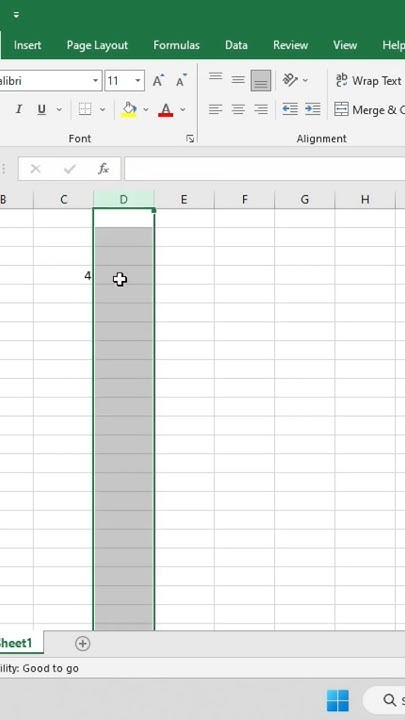 Column Function Use In Excel Shorts Excelshorts Deepaccounting Youtube