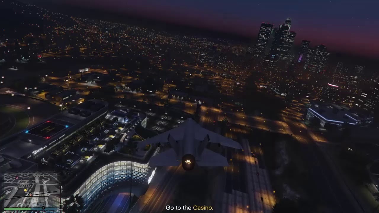 Playing GTA5 Diamond Casion - YouTube
