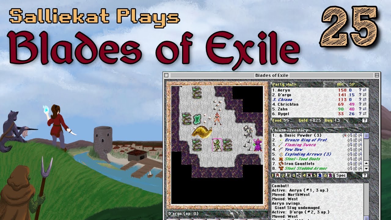 Let's Play Blades of Exile | 25 - Swampy Pit and Ogre Hills - YouTube