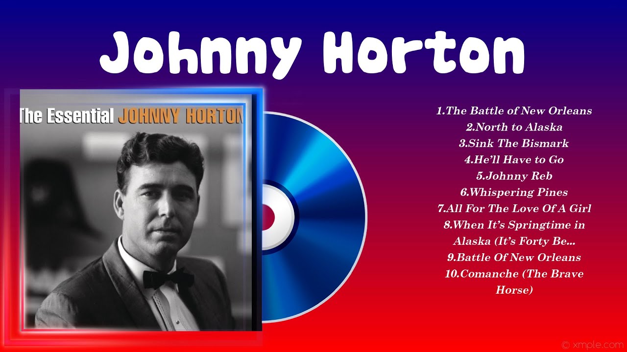 Johnny Horton Greatest Hits ~ Best Pop Music Playlist Spotify 2024 ...