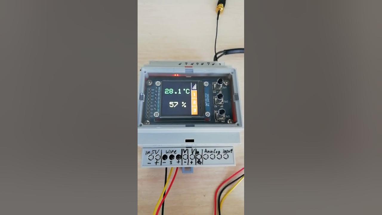 Arduino+SIM800L GSM реле для теплого пола своими руками - YouTube