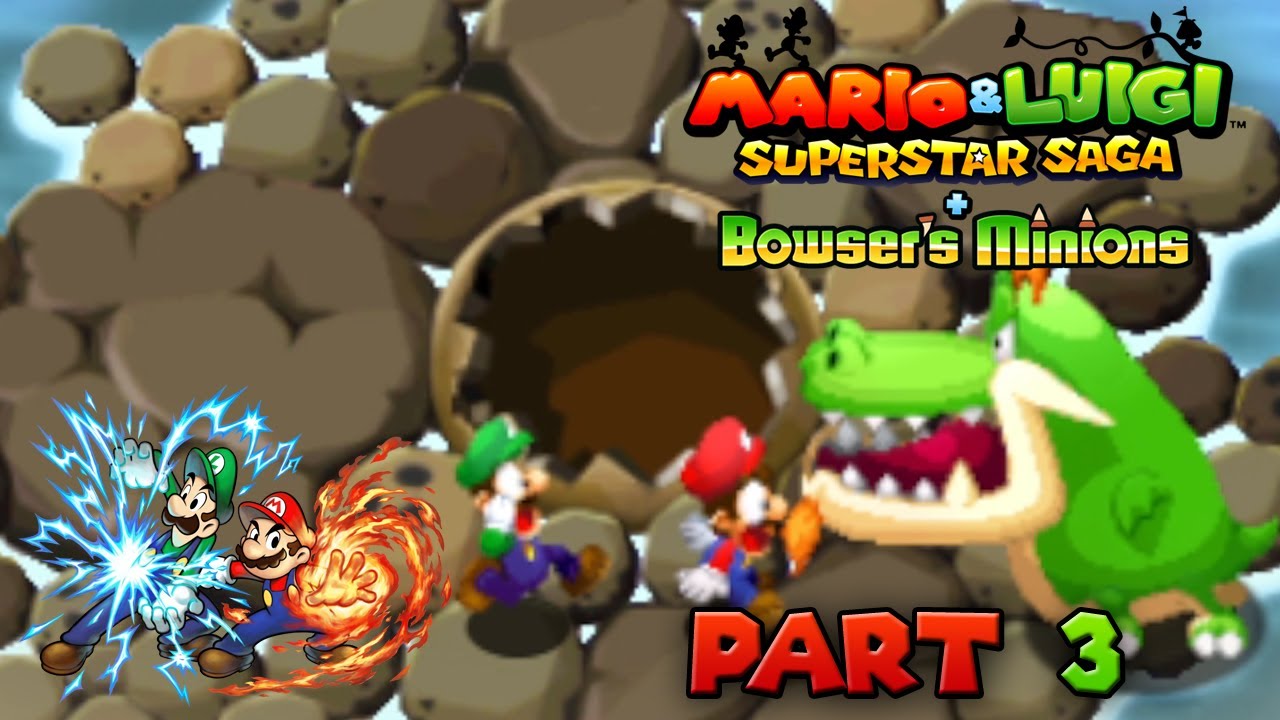 Mario & Luigi: Superstar Saga 3DS - Part 3 - Boss Hoohooros & Dragohoho ...