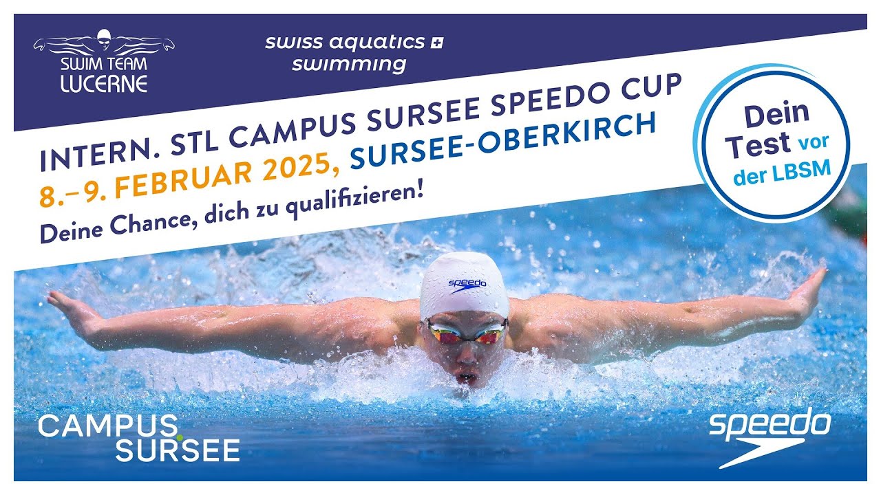 Internationaler STL Campus Sursee Speedo Cup 2025 - YouTube