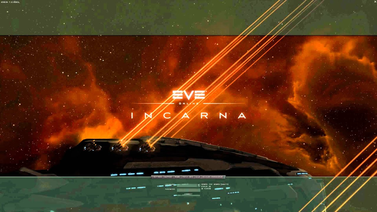 EVE Online: Incarna Loginscreen - YouTube