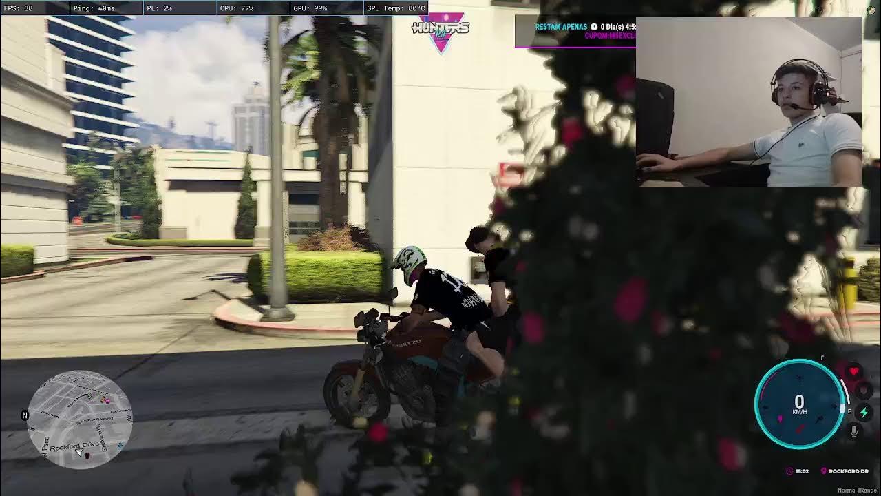 GTA RP NA HUNTERS RJ como é ser de facção - YouTube