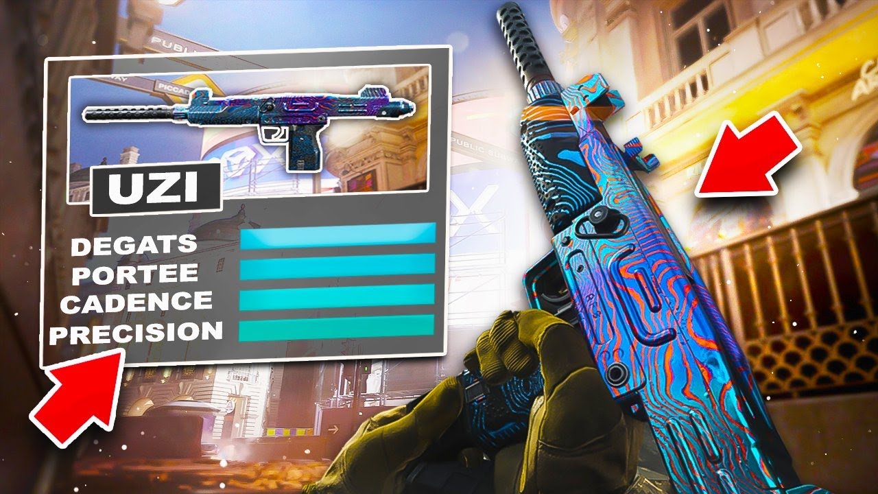 UZI BEST CLASS SETUP! LA SMG SOUS COTÉE! (UZI Solo nuke gameplay) - YouTube