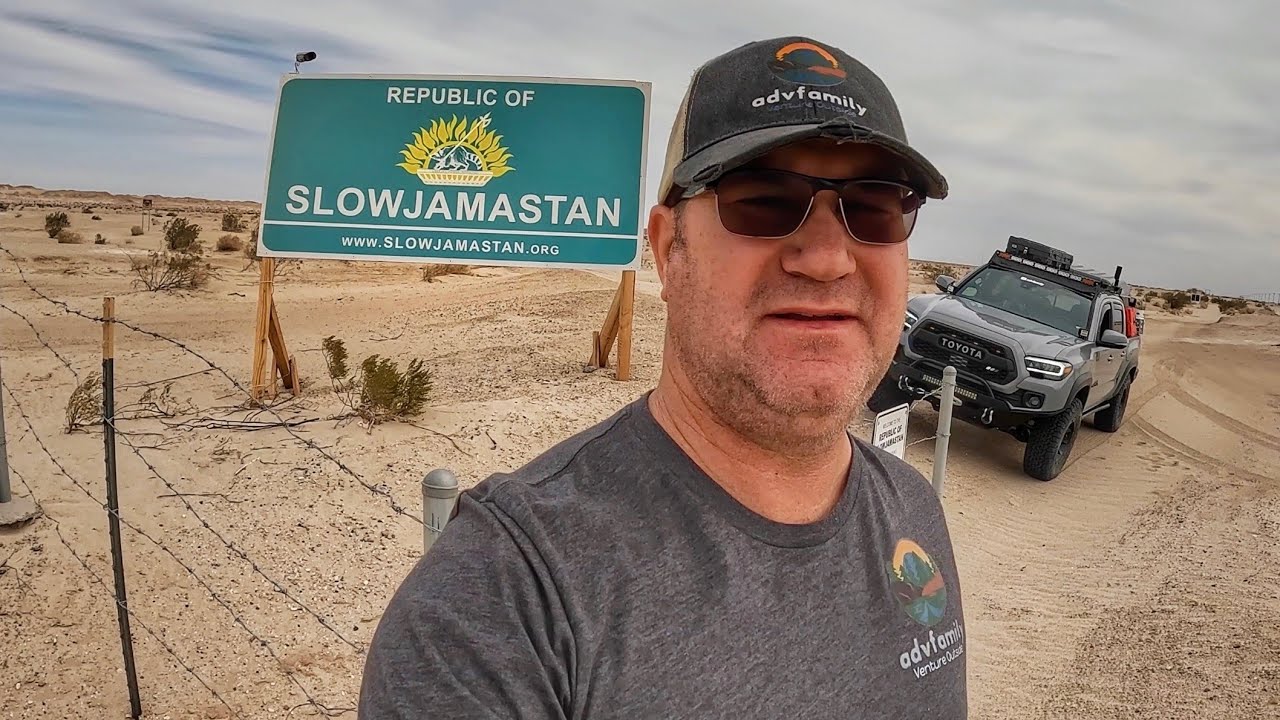 Sneaking across the border into Slowjamastan! - YouTube