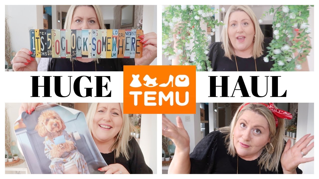 YOU WON'T BELIEVE WHAT I FOUND / HUGE TEMU HAUL /ad - YouTube